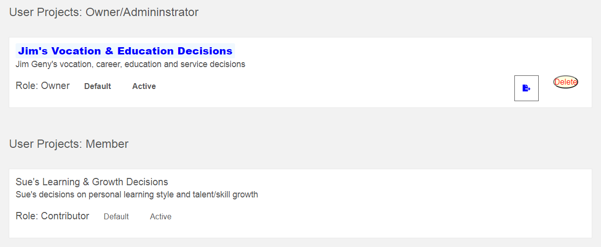 Open Decision Tool Demo Help – Decision Management Institute