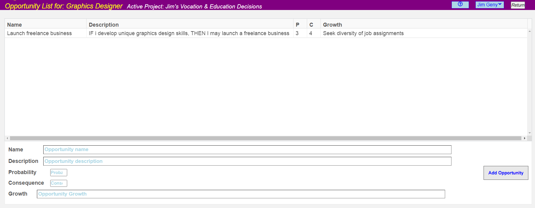 Open Decision Tool Demo Help – Decision Management Institute